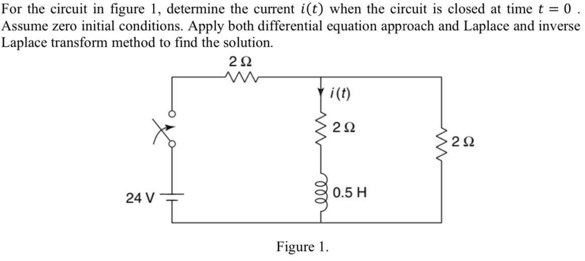 Solved How to solve For the circuit in figure 1 , ﻿determine | Chegg.com