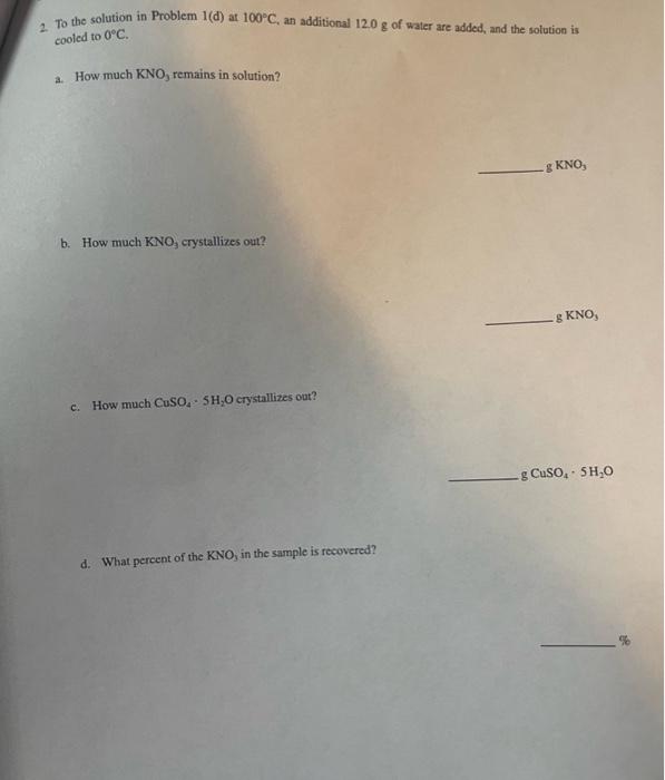 Solved Experiment 3 Resolution of Matter into Pure | Chegg.com