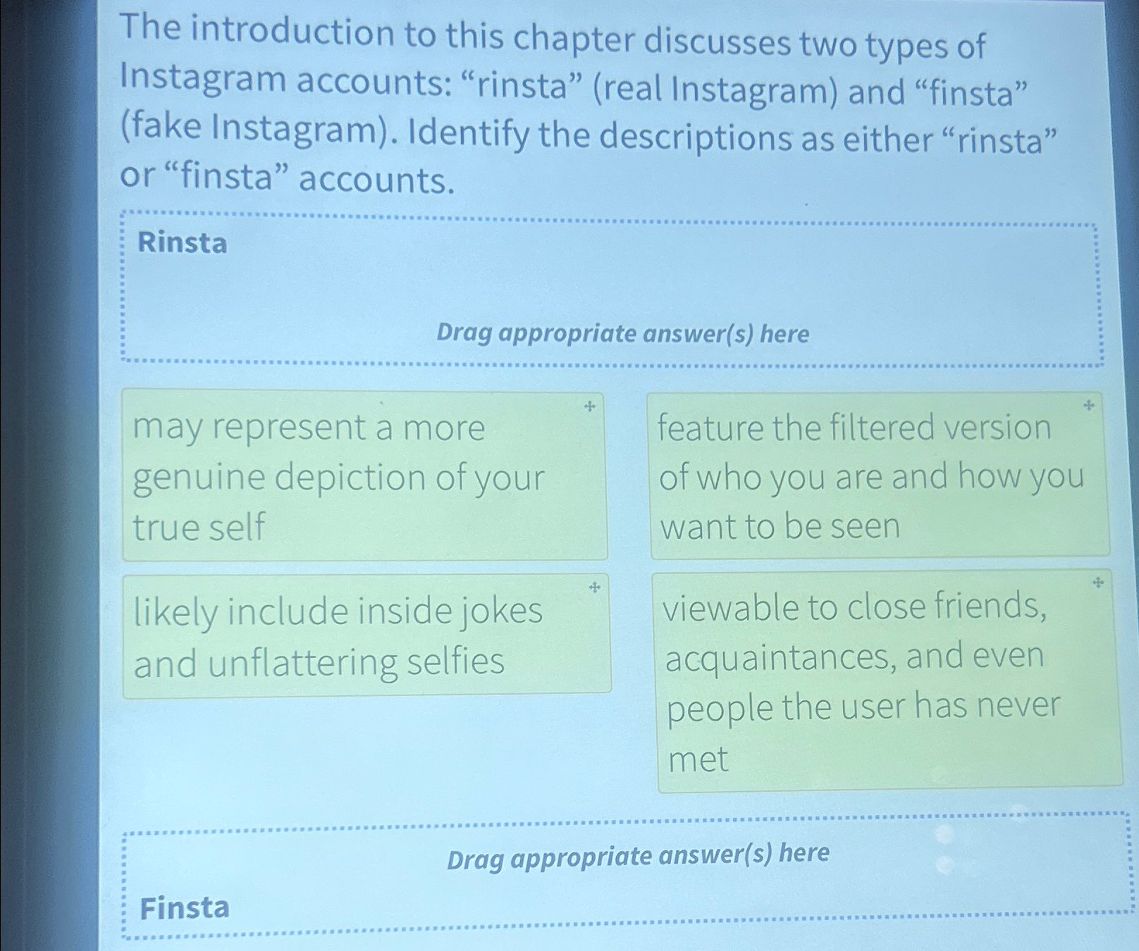 Solved The introduction to this chapter discusses two types | Chegg.com
