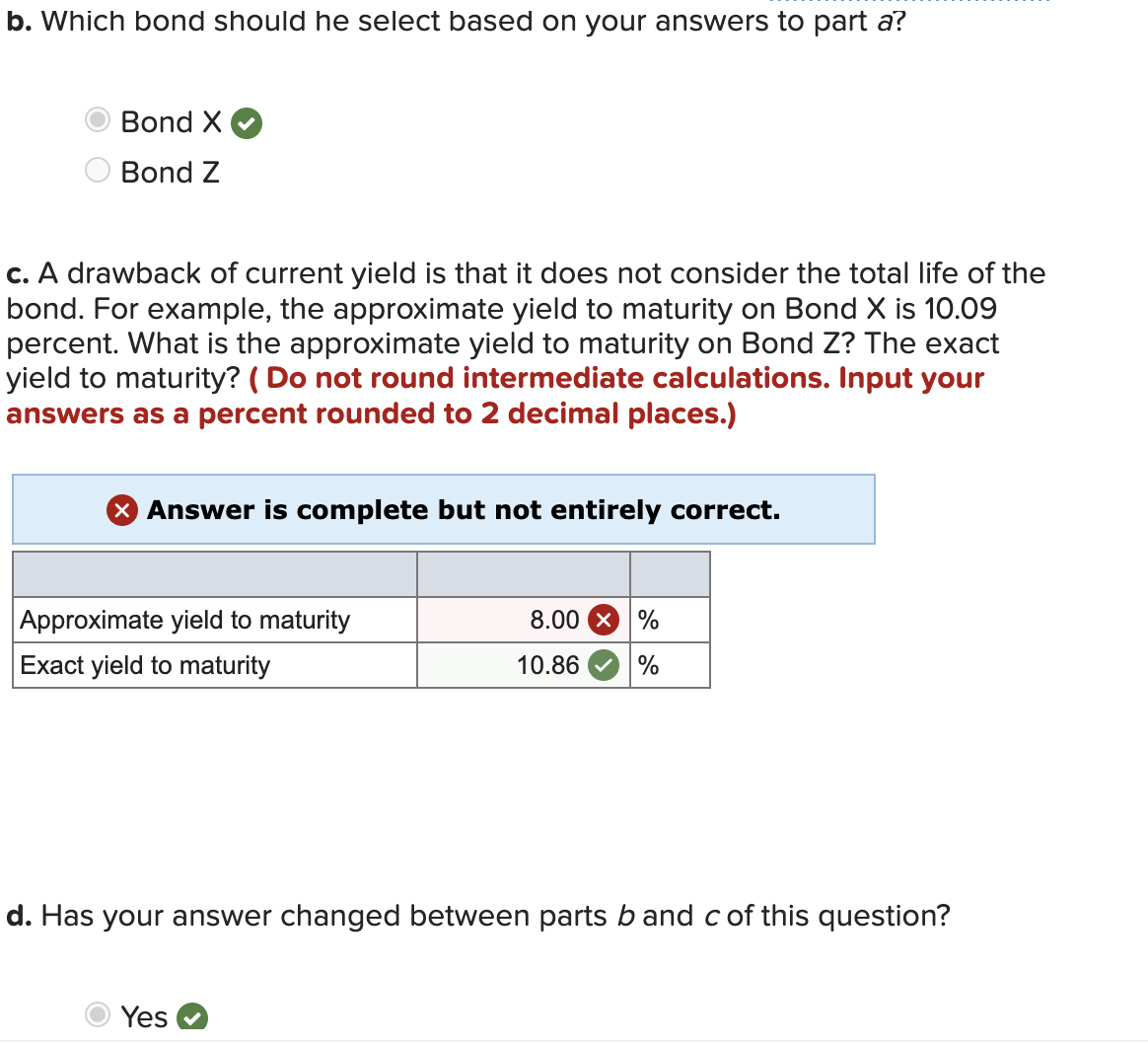 Solved Harold Reese must choose between two bonds:Bond x | Chegg.com