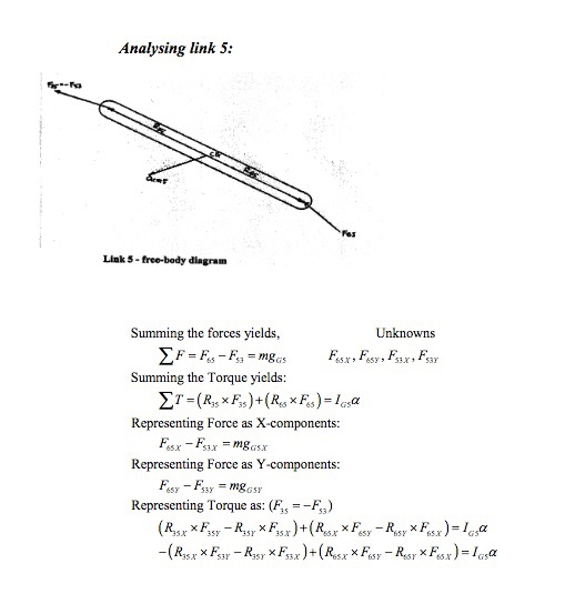 Kinematic and Dynamic Analysis of Linkage Mechanisms | Chegg.com