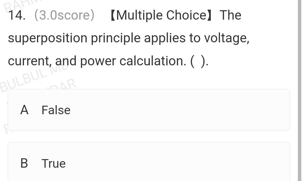 Solved 11. (3.0score) 【Multiple Choice】 The voltage Vt: | Chegg.com