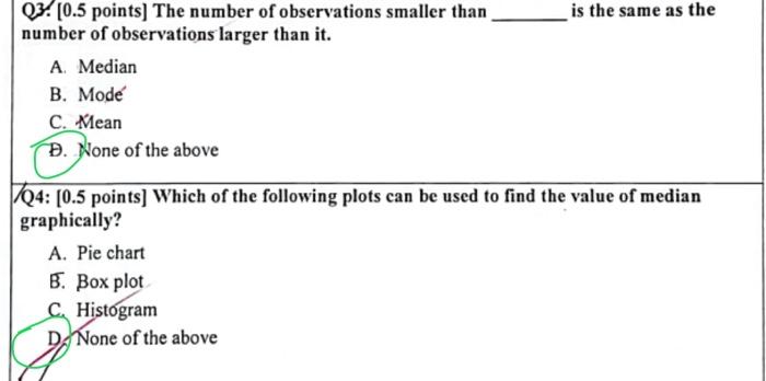 Solved Q3. [0.5 points] The number of observations smaller | Chegg.com