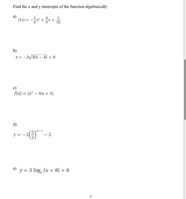 Solved Determine the equation of the rational function shown | Chegg.com