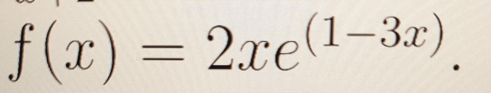 Solved for the function below find the equation of the | Chegg.com
