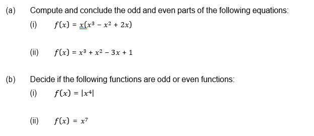 Solved (b) ﻿Verify the following | Chegg.com