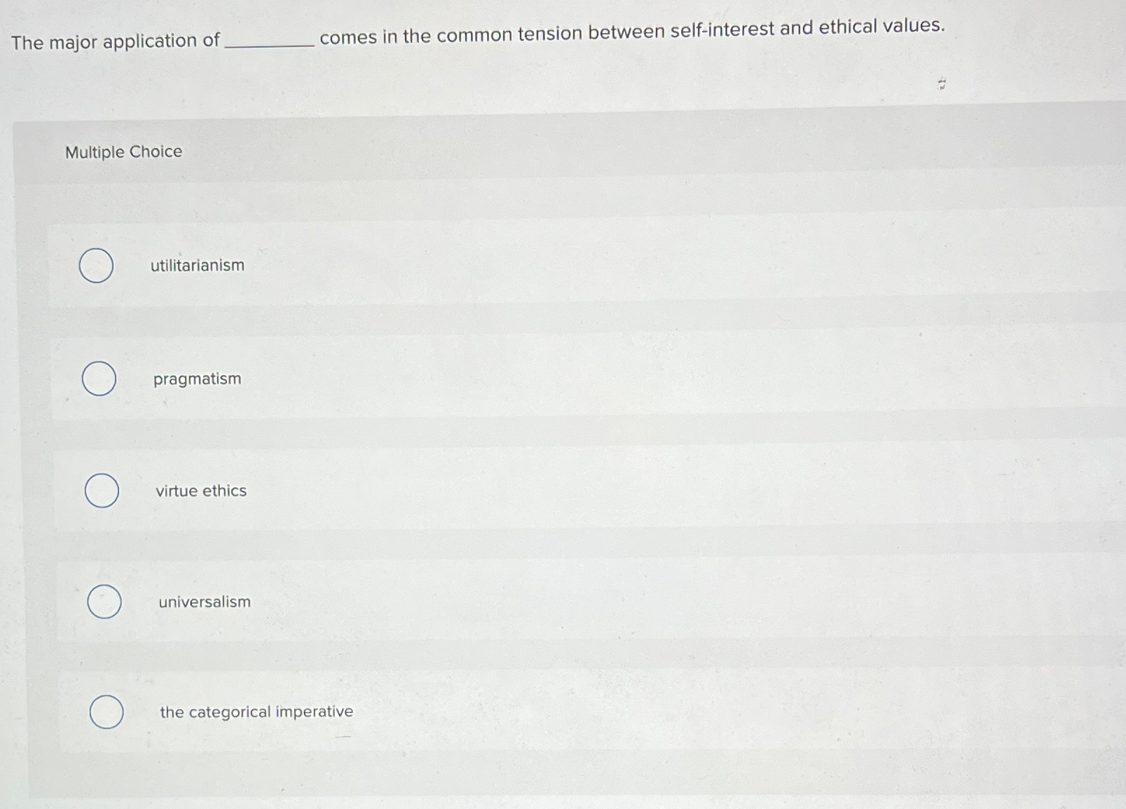 Solved The major application of comes in the common tension | Chegg.com