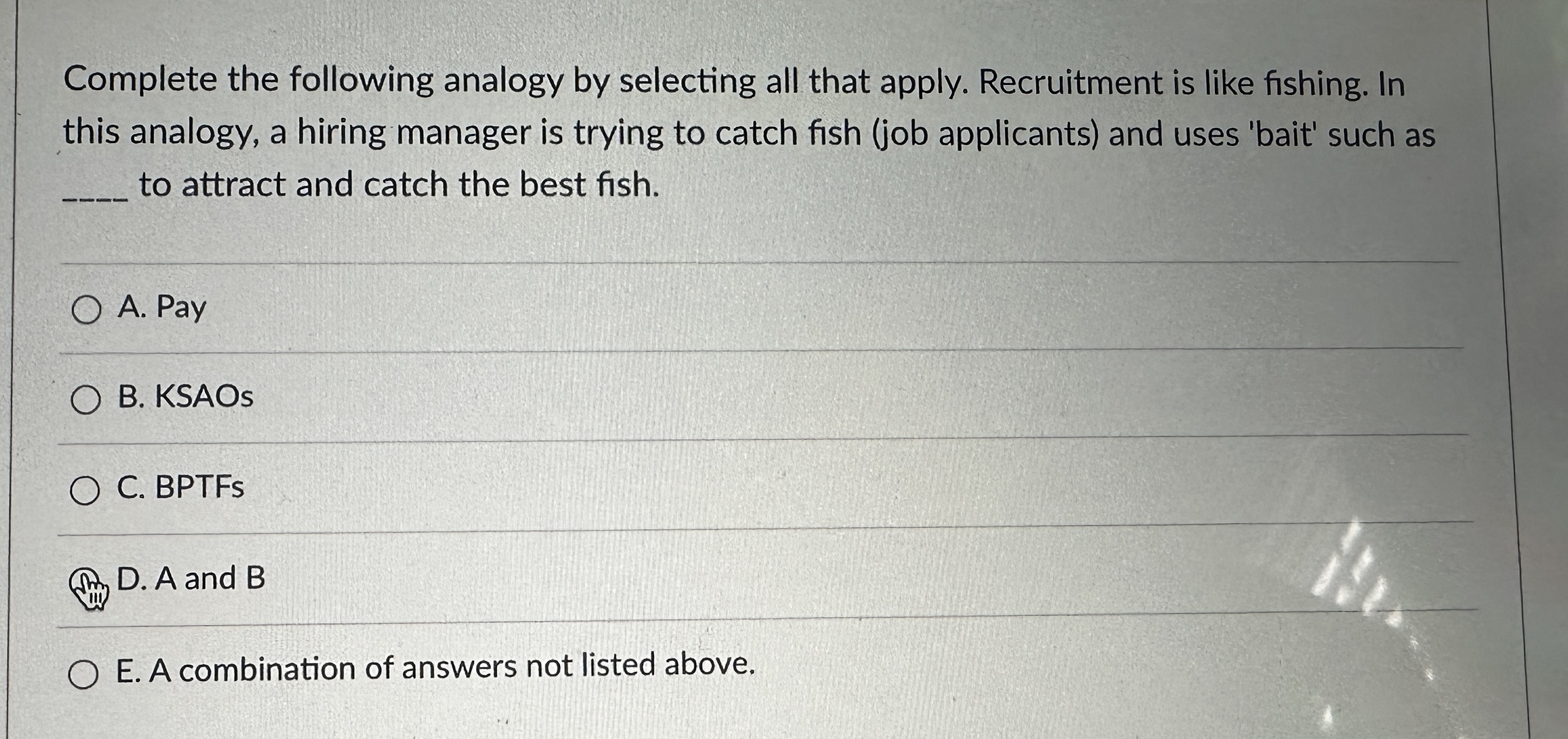 Solved Complete the following analogy by selecting all that | Chegg.com