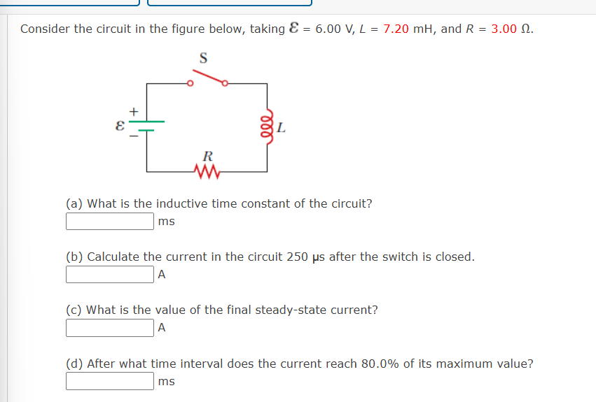 Solved Consider the circuit in ﻿the figure below, taking | Chegg.com
