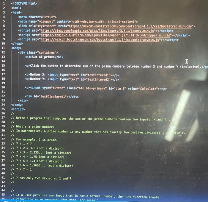 Solved II Supporting Functions end here | Chegg.com