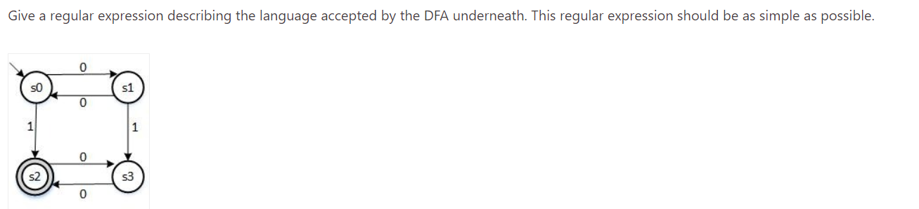 Solved Give A Regular Expression Describing The Language