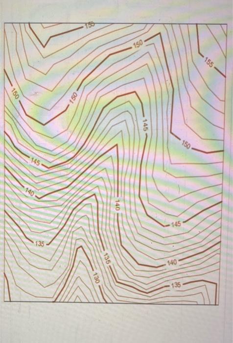 Solved Use the contour map shown on the next page i. Draw | Chegg.com
