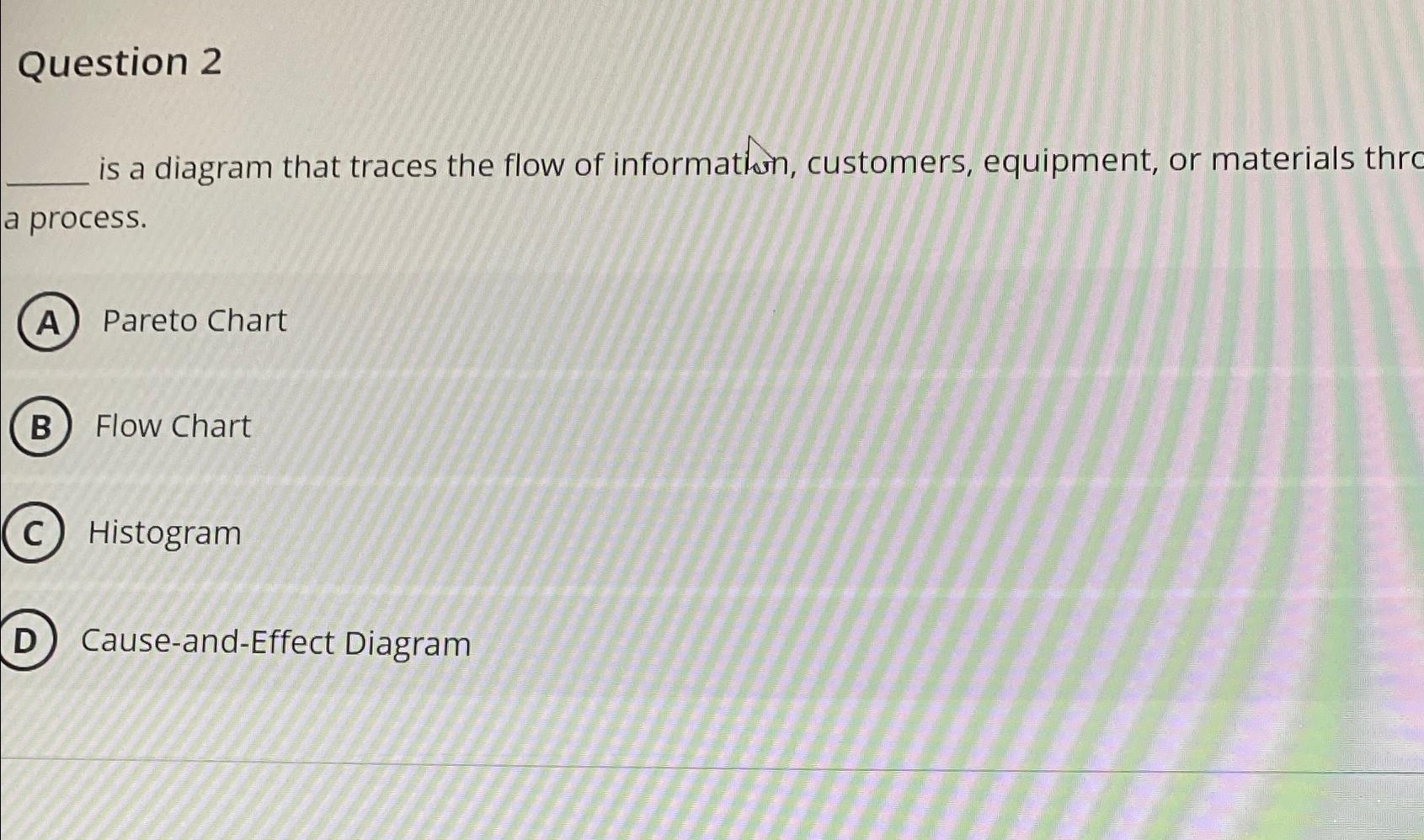 Solved Question 2is a diagram that traces the flow of | Chegg.com