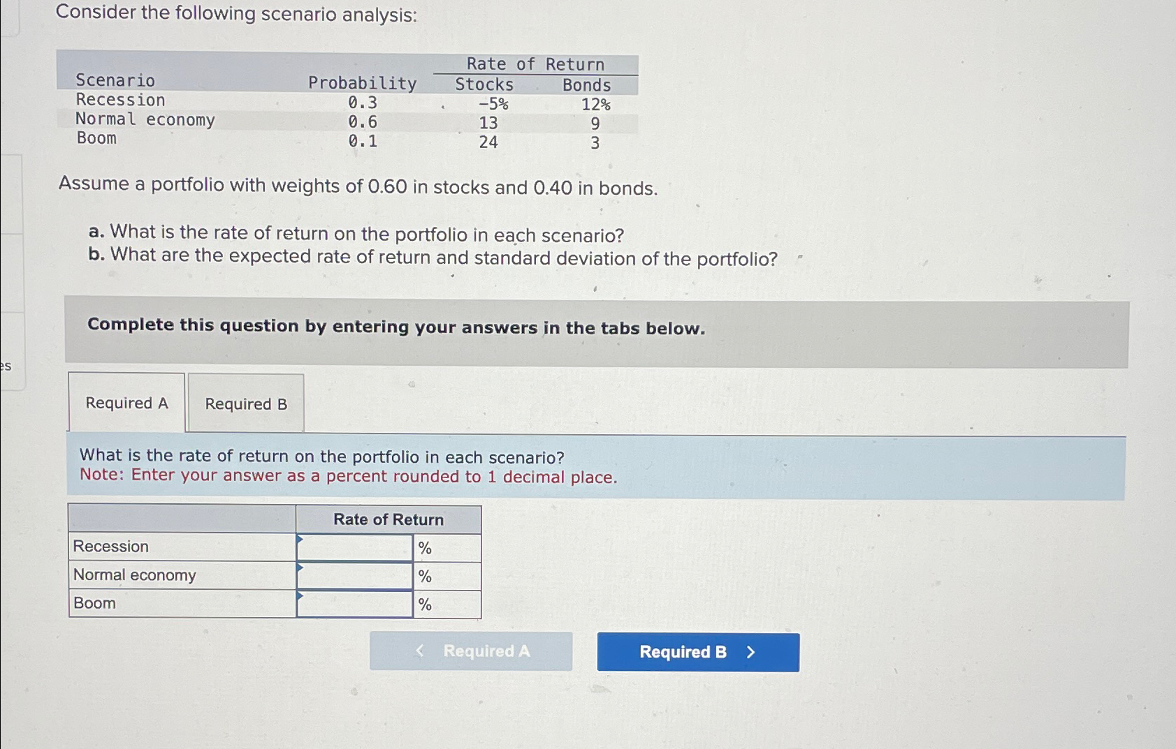 Solved Consider the following scenario | Chegg.com