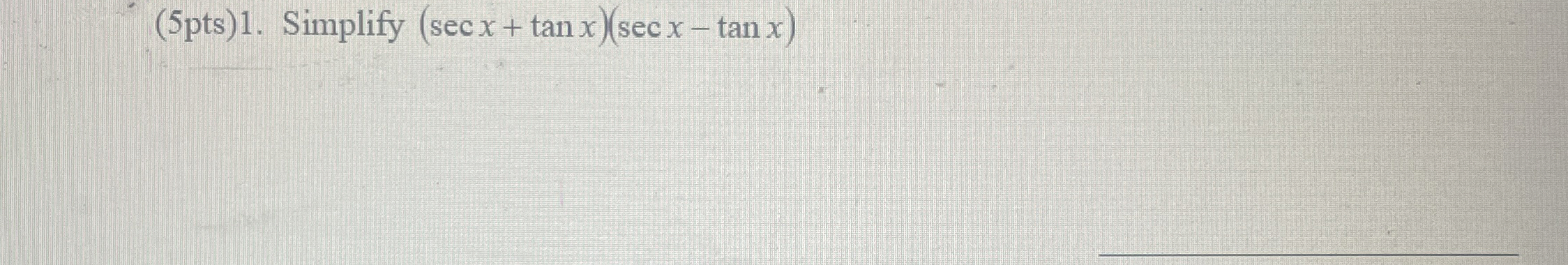 Solved Show work of problem and if possible explanation. | Chegg.com