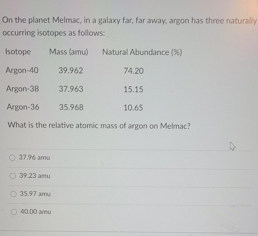 Solved On the planet Melmac, in a galaxy far, far away, | Chegg.com