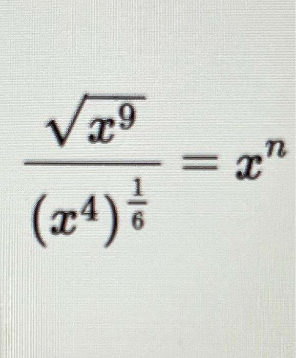 Solved 6x^ (x4) — = = x 83 | Chegg.com