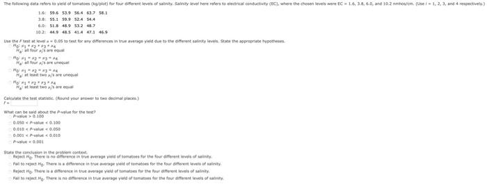 Solved t.4. 59.653 .956 .463 .758 .1 3.4 .58 .152 .352 .45 | Chegg.com