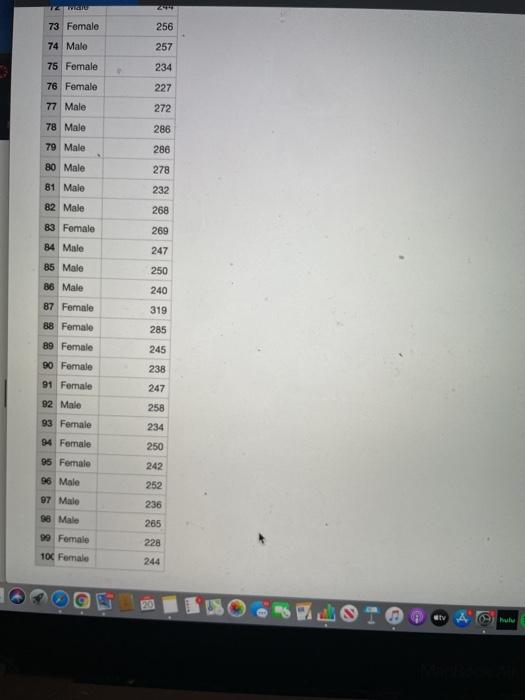 Solved your report. Solve each problem using StatKey. Make a | Chegg.com