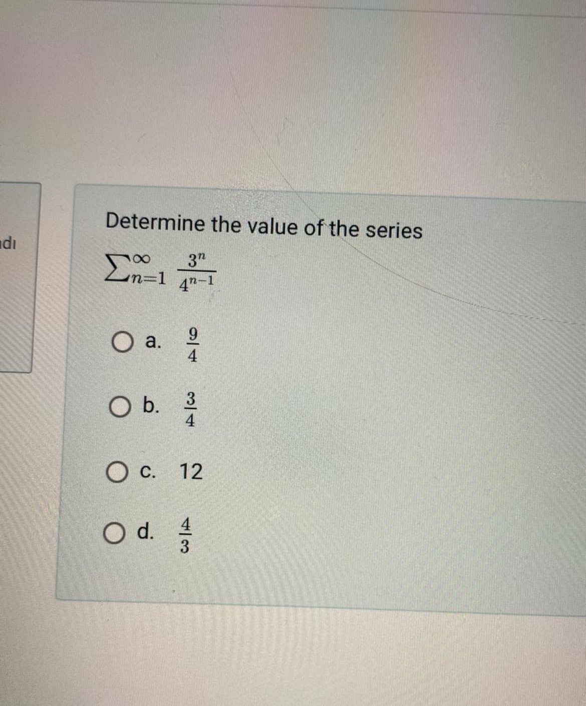 Solved Determine the value of the | Chegg.com