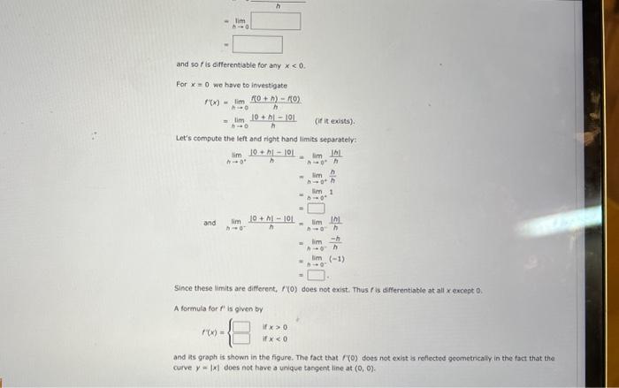 Solved EXAMPLE 5 , Where is the function f(x)=∣x∣ | Chegg.com