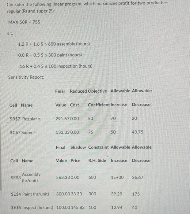 Solved do not copy and paste! pls specify if the answer is | Chegg.com