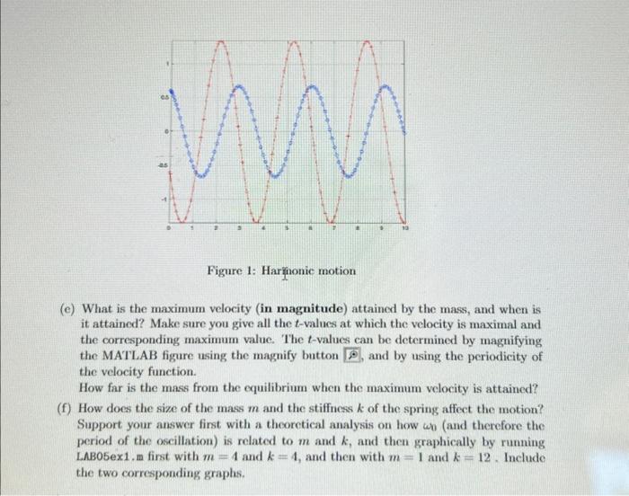 LAB05ex1.m clear all; \% clear all variables m=1;% | Chegg.com LAB05ex1.m clear all; \% clear all variables m=1;% | Chegg.com