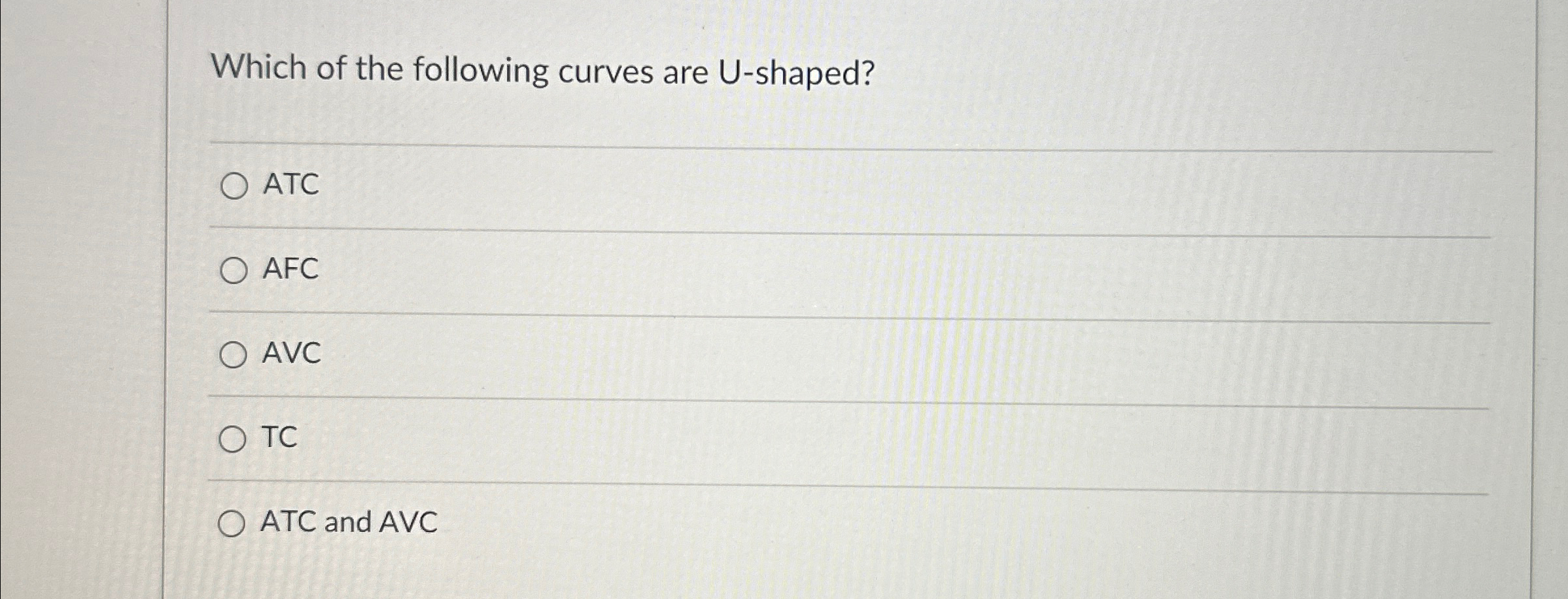 Solved Which of the following curves are | Chegg.com