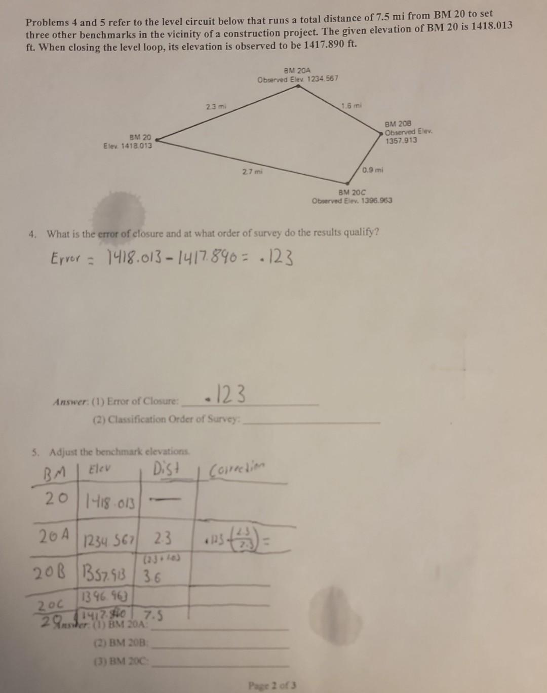 Solved Problems 4 and 5 refer to the level circuit below | Chegg.com