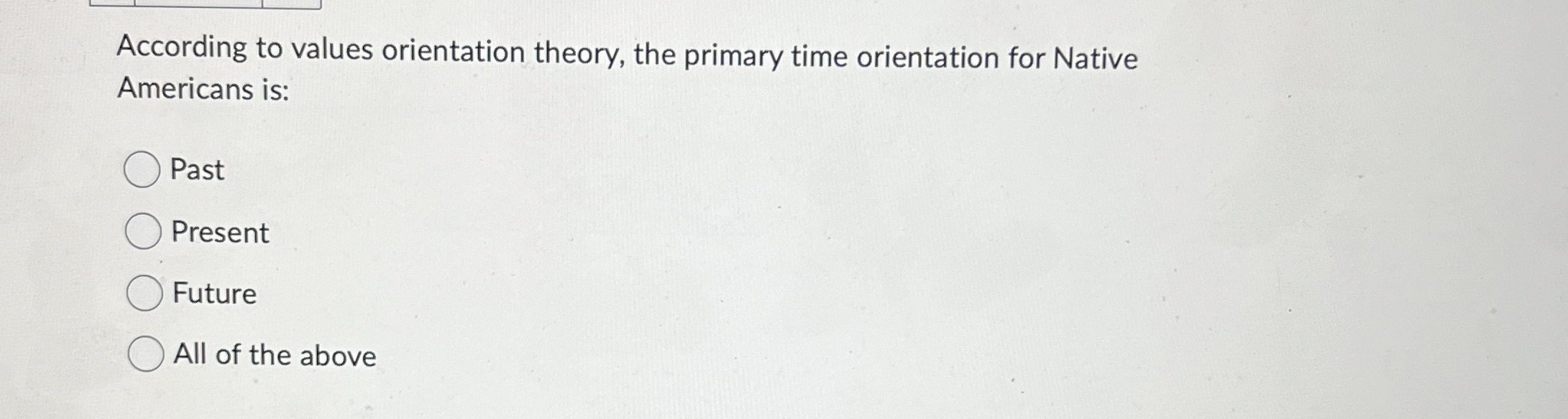 Solved According to values orientation theory, the primary | Chegg.com