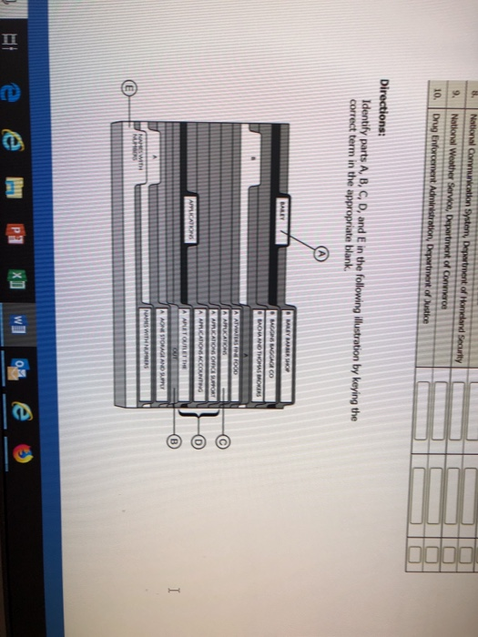 Directions 1 Code Each Name By Keying Each Unit Of