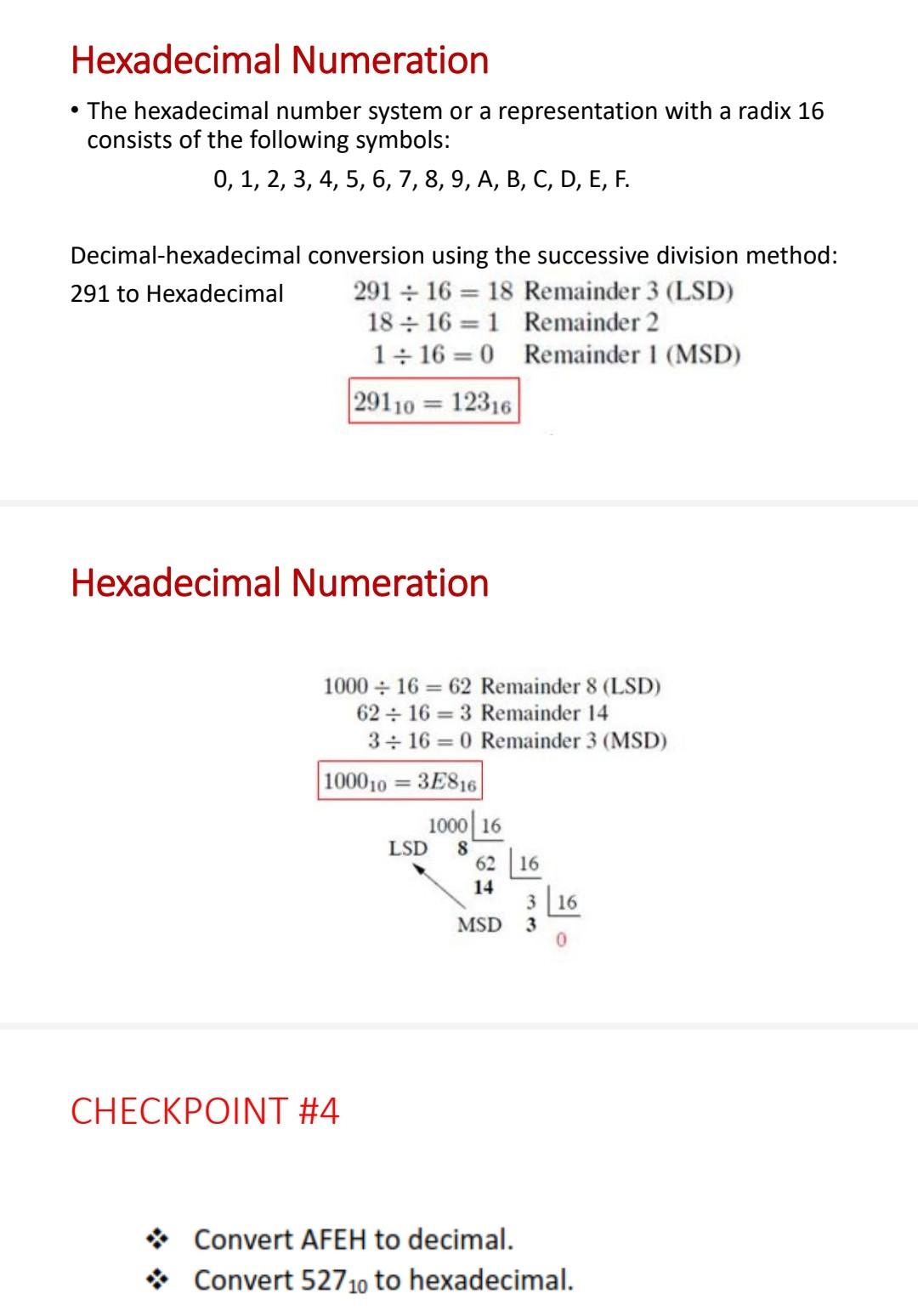 Solved hello i need answers to check point 4 plss explain | Chegg.com