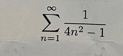 Solved ∑n=1∞4n2−11 | Chegg.com
