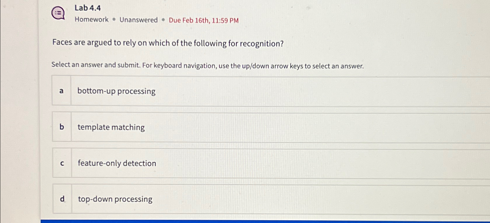 Solved Lab 4.4Homework - ﻿Unanswered * ﻿Due Feb 16th, 11:59 | Chegg.com