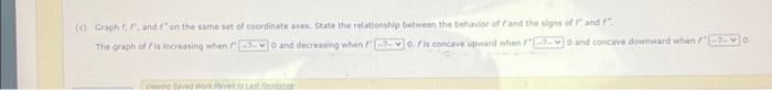 Solved Graph f, f' and f" on the same set of coordinate | Chegg.com