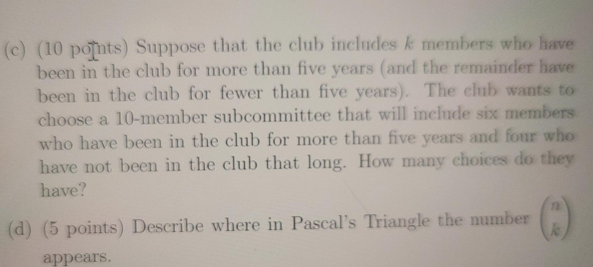 Solved 2. Invent an interesting positive integer n with n > | Chegg.com