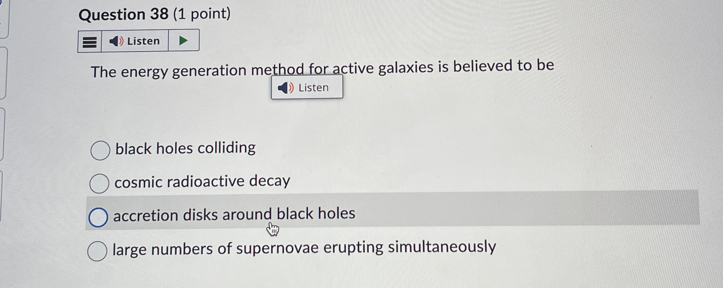 Solved Question 38 (1 ﻿point)ListenThe energy generation | Chegg.com