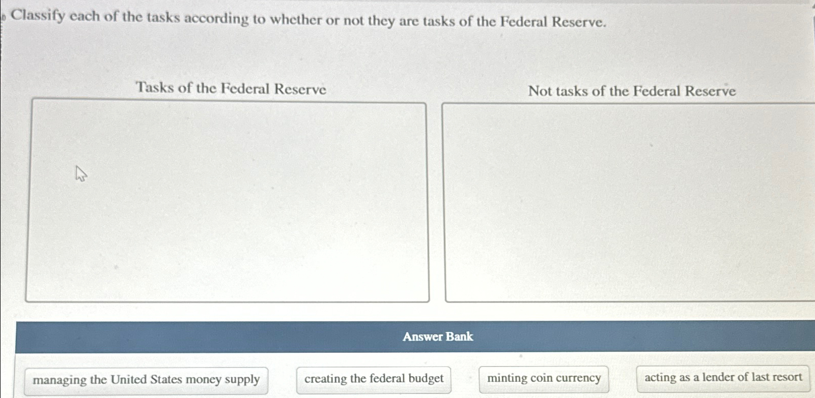 Solved D Classify each of the tasks according to whether or | Chegg.com