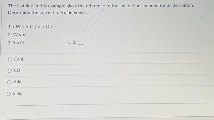 Solved The last line in this example gives the reference to | Chegg.com