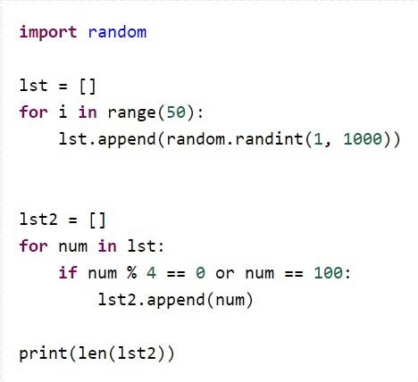 import random 1st = [] for i in range (50): | Chegg.com