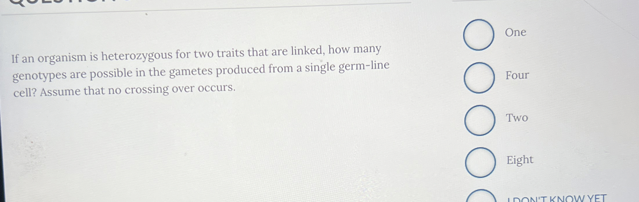 Solved If an organism is heterozygous for two traits that | Chegg.com
