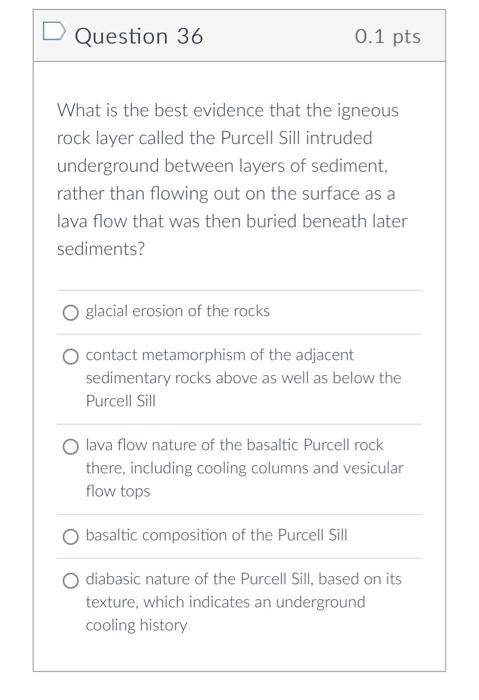 Solved Question 35 0.1pts What is the significance of the | Chegg.com