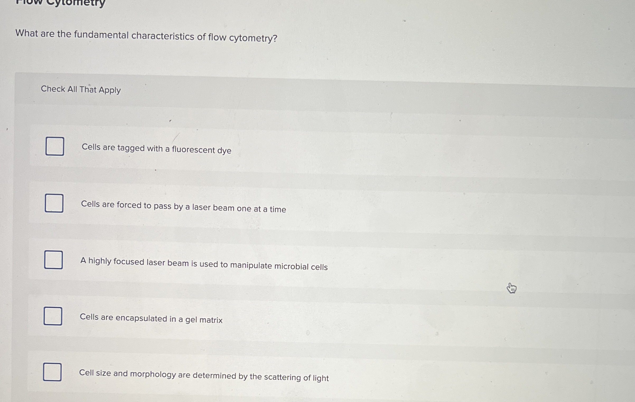 Solved What are the fundamental characteristics of flow | Chegg.com