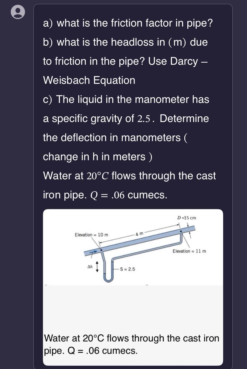 Solved Answer it coreectly please a) ﻿what is the friction | Chegg.com