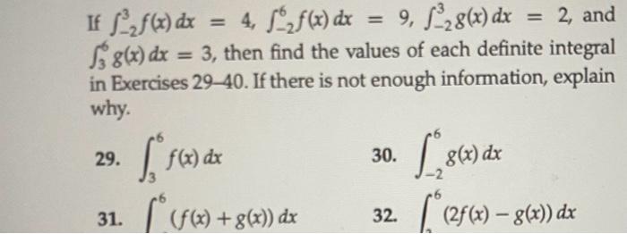 Solved Calculate the exact value of each definite integral | Chegg.com