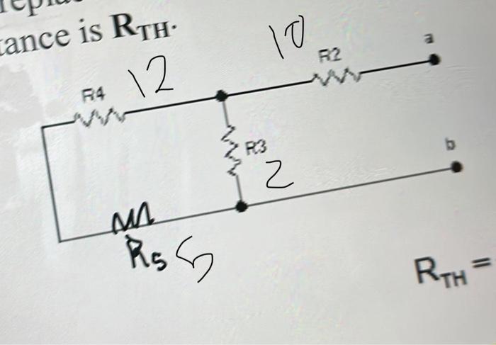 Solved ance is RTH. | Chegg.com