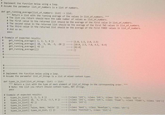 Solved The goal of this assignment is... .to practice loops. | Chegg.com