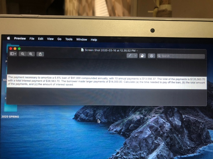 Solved Preview File Edit View Go Tools Window Help OO Screen | Chegg.com