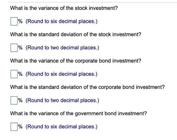 Solved Variance and standard deviation (expected). Hull | Chegg.com