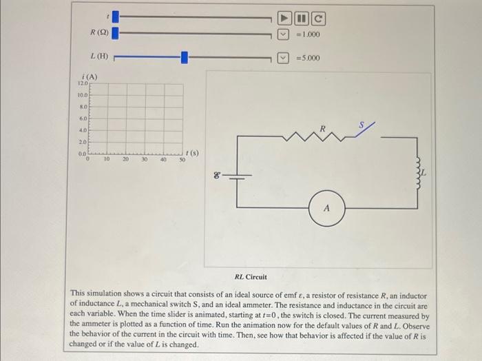 Solved The simulation (linked below) shows a circuit that | Chegg.com